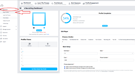 How to Access Recruiting Dashboard? – Prep Redzone